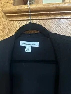 Amazon Essentials | Sweaters | Nwot Amazon Essentials Black Open Drape ...